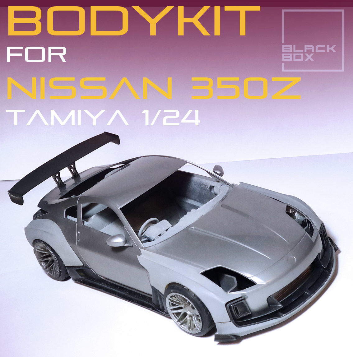BODYKIT For 350Z Tamiya 1-24th MODELKIT 3D model 3D printable | CGTrader