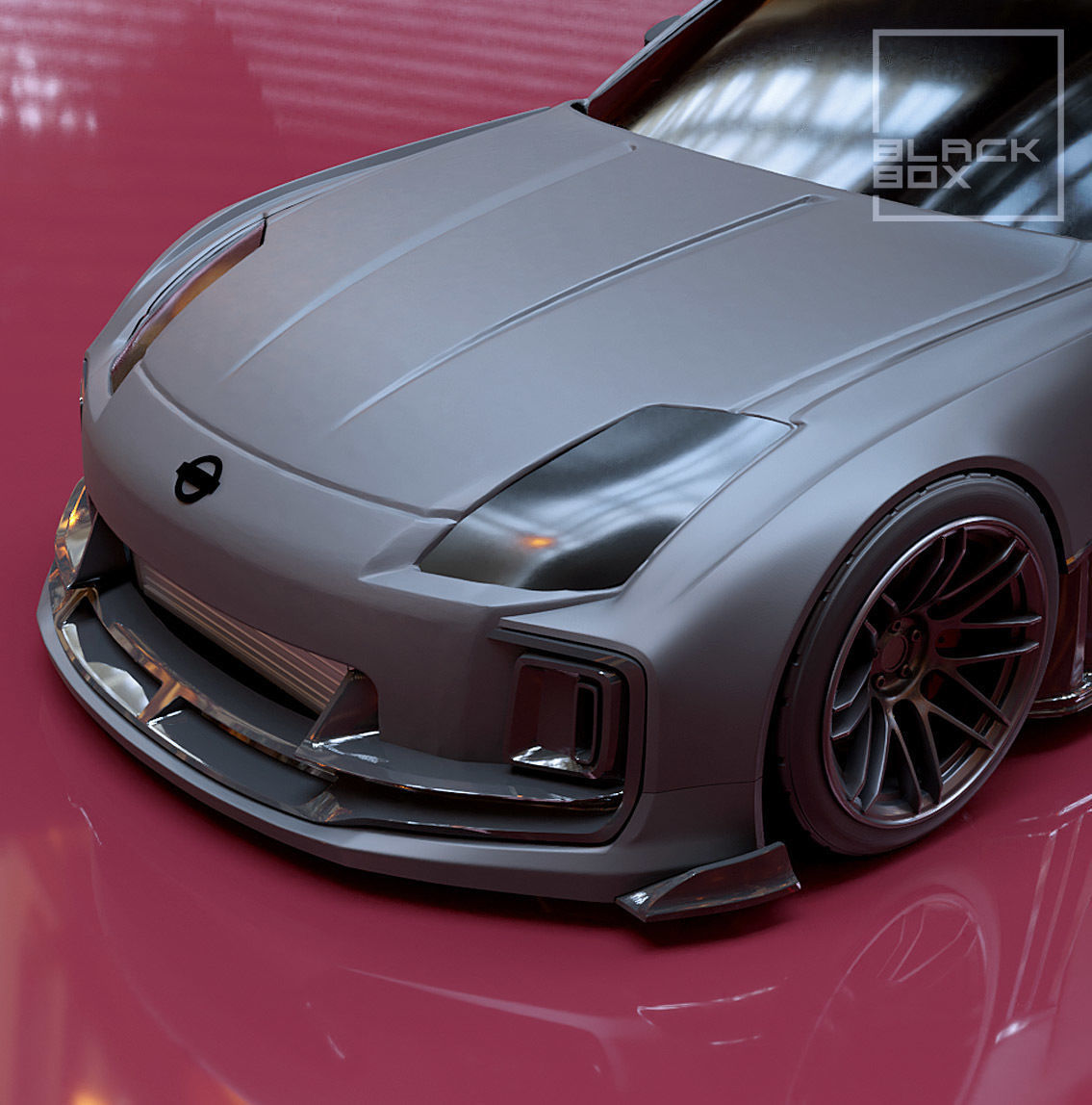 BODYKIT For 350Z Tamiya 1-24th MODELKIT 3D model 3D printable | CGTrader