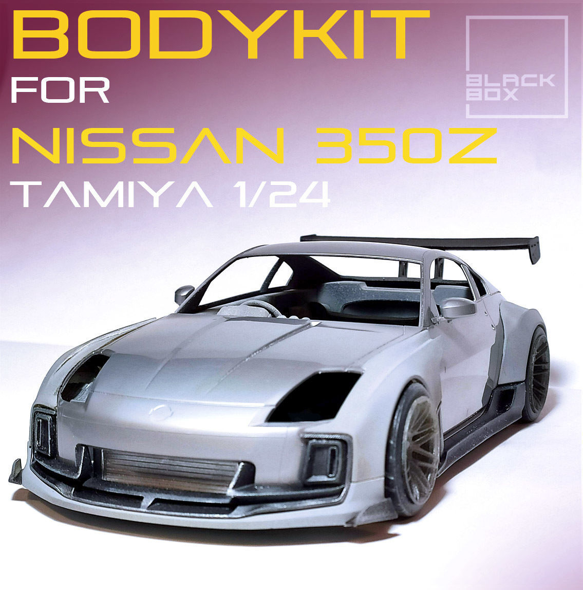 BODYKIT For 350Z Tamiya 1-24th MODELKIT 3D model 3D printable | CGTrader