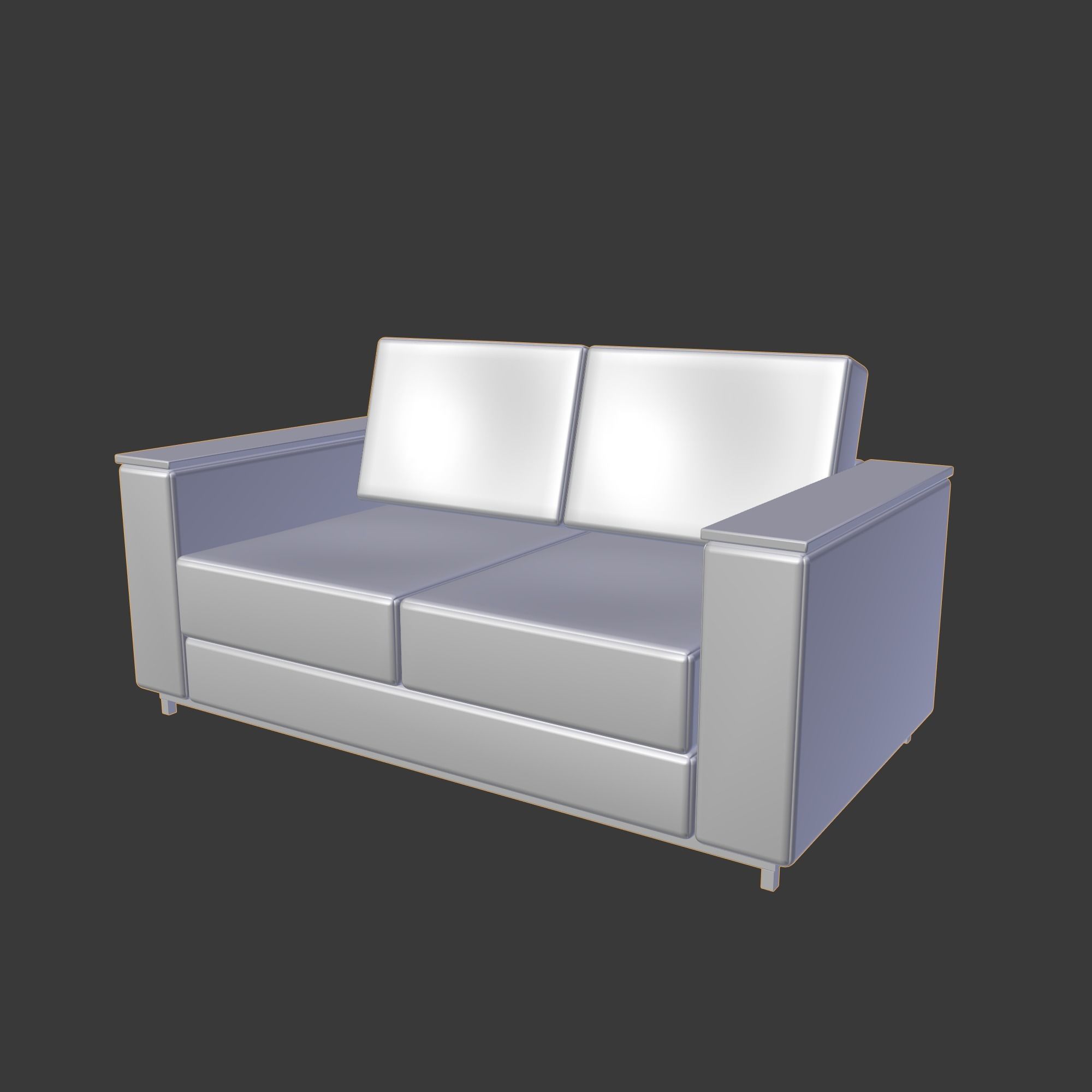 Sofa Camelot 3D model | CGTrader