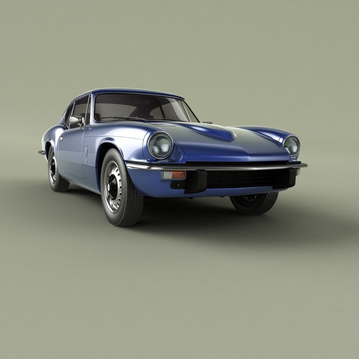 Triumph GT6 Mk3 3D model | CGTrader