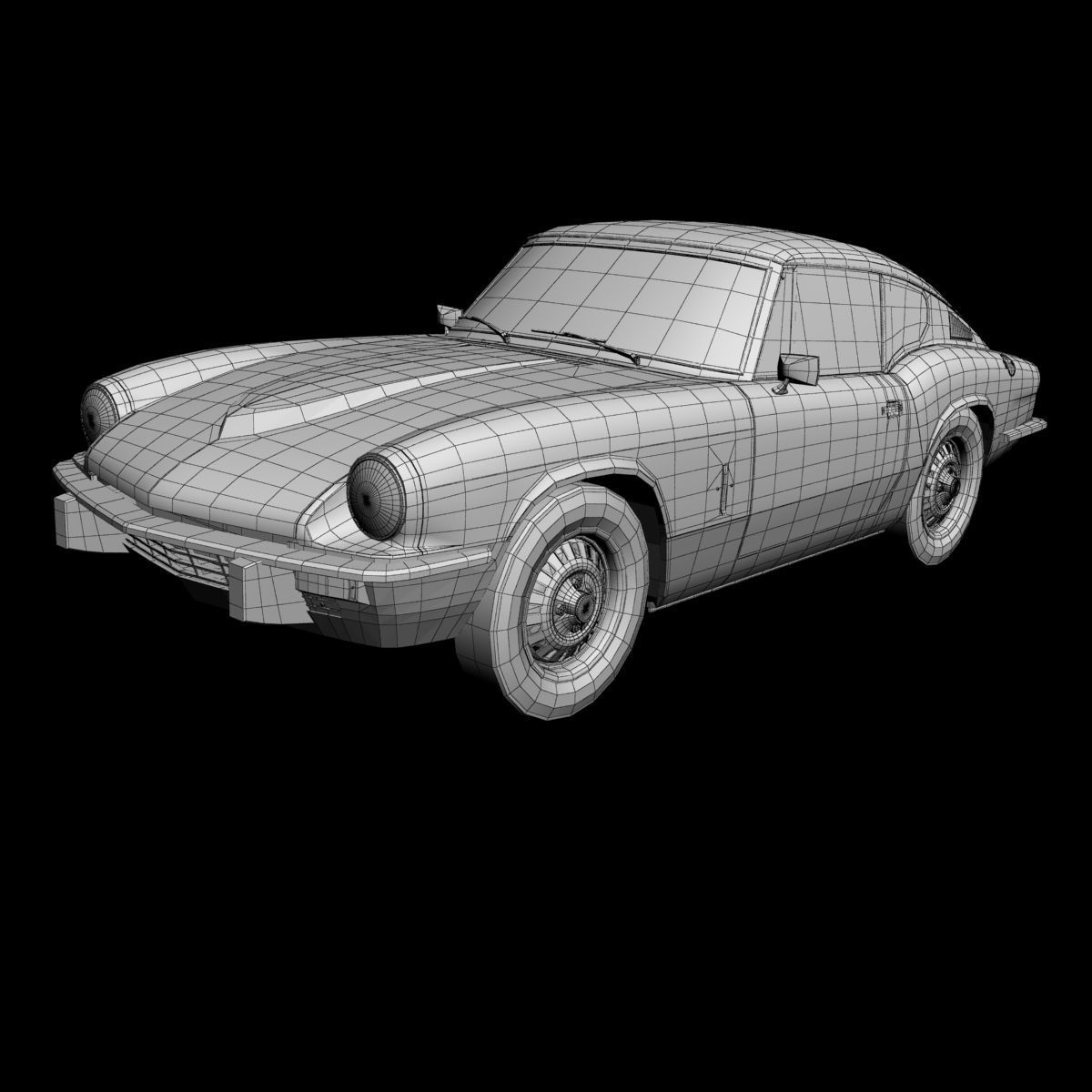 Triumph GT6 Mk3 3D model | CGTrader