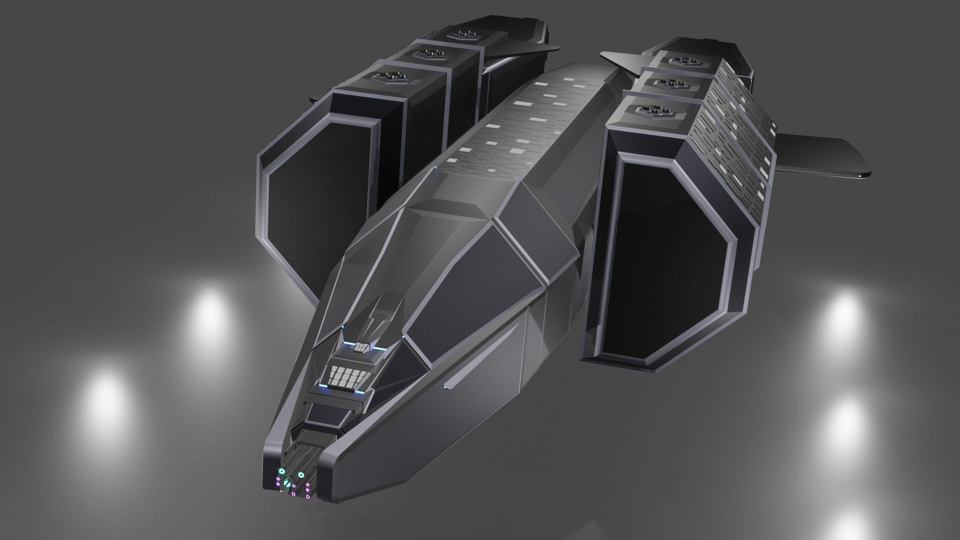 3D model Starship VR / AR / low-poly | CGTrader