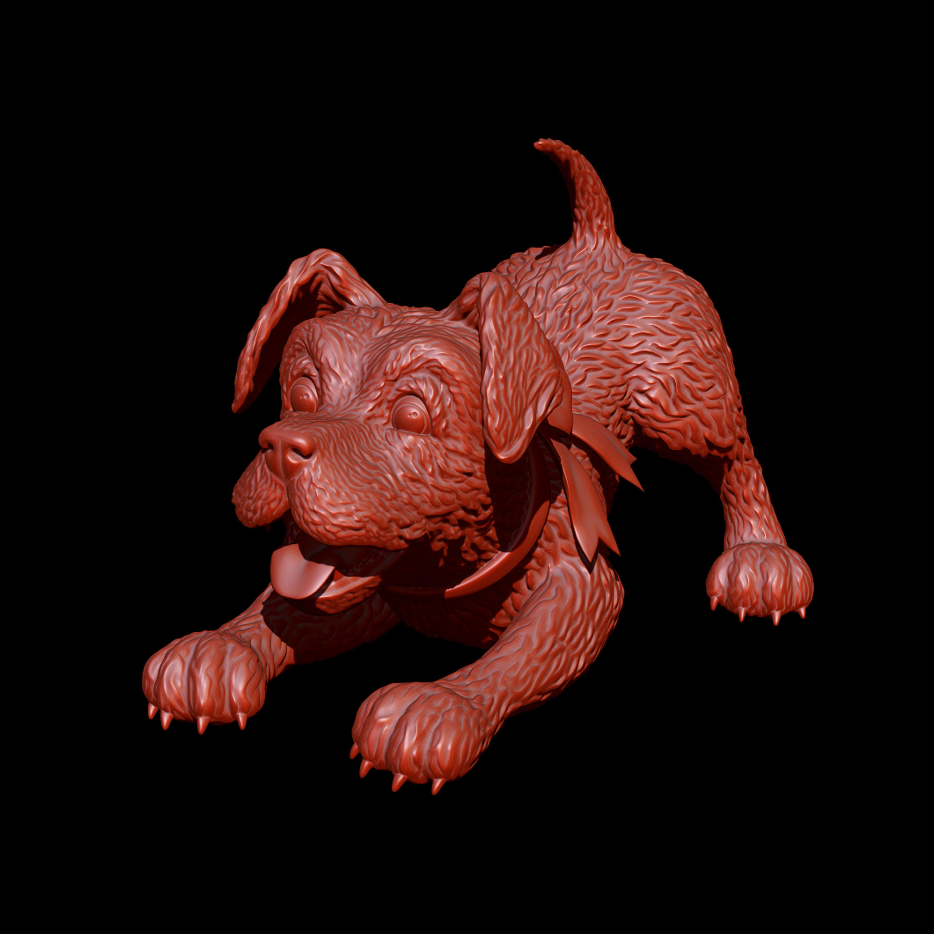 Small DOG 3D model for printing 3D model 3D printable | CGTrader