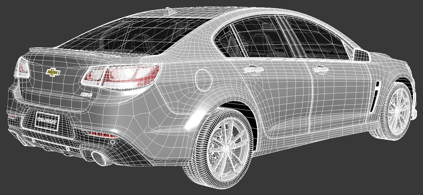 Chevrolet SS 2014 3D model | CGTrader