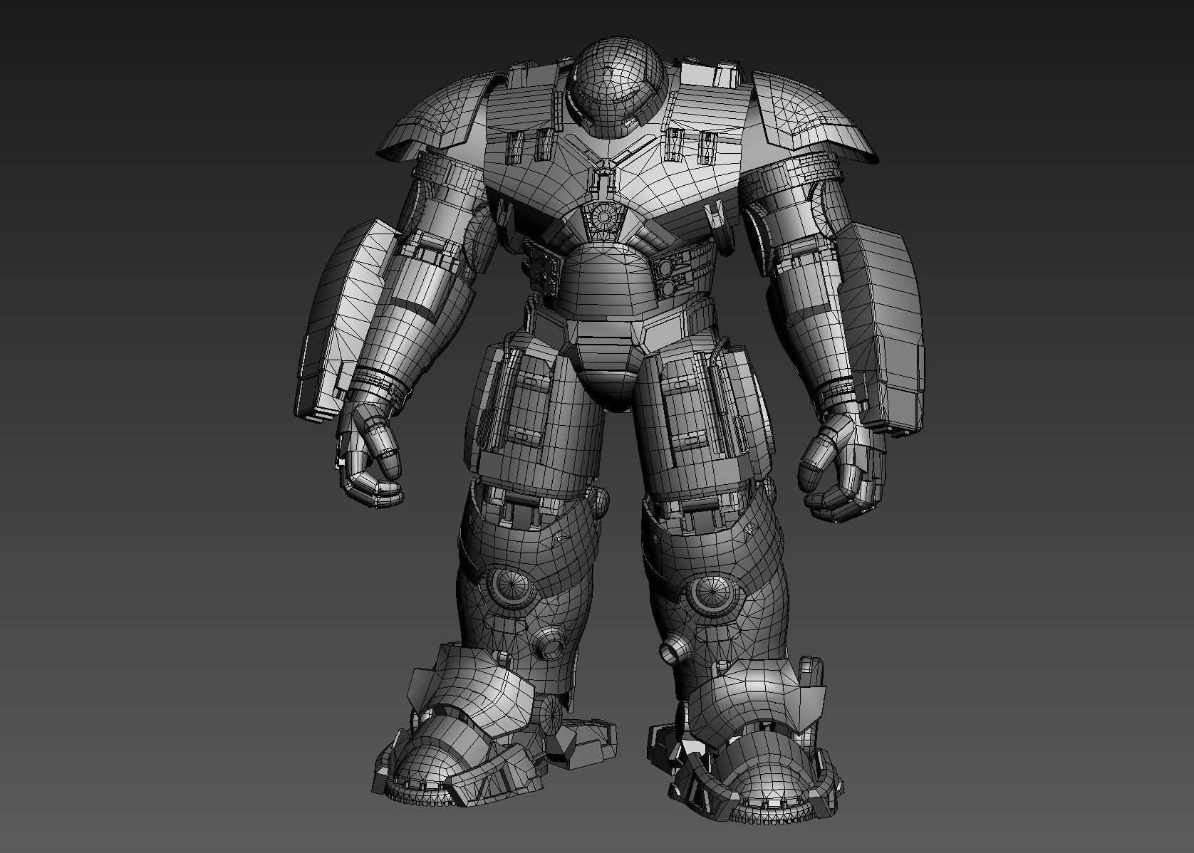 3D model Hulkbuster VR / AR / low-poly | CGTrader