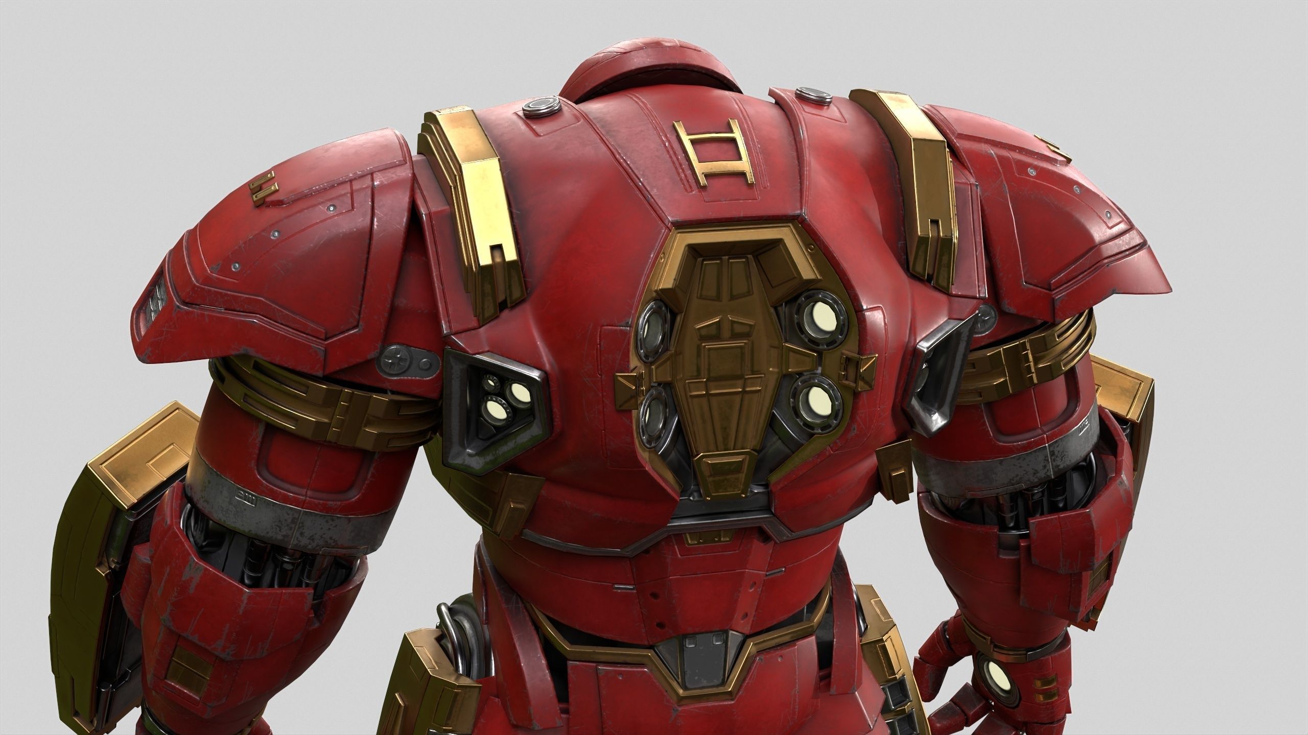 3D model Hulkbuster VR / AR / low-poly | CGTrader