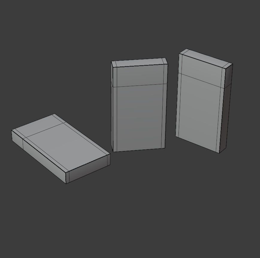 3D model Gillette Box VR / AR / low-poly | CGTrader