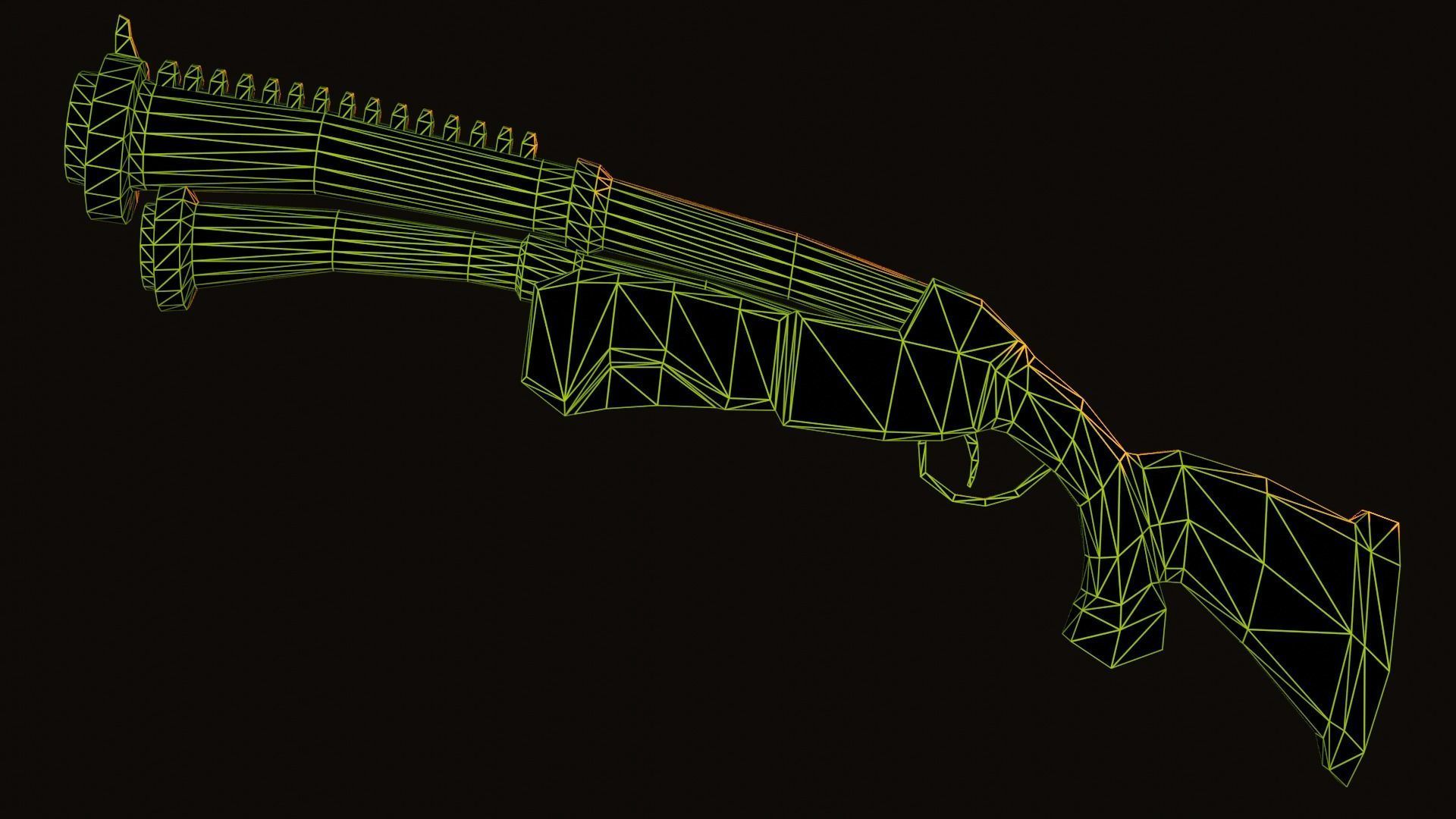 3D model TOZ-34 Stylized VR / AR / low-poly | CGTrader