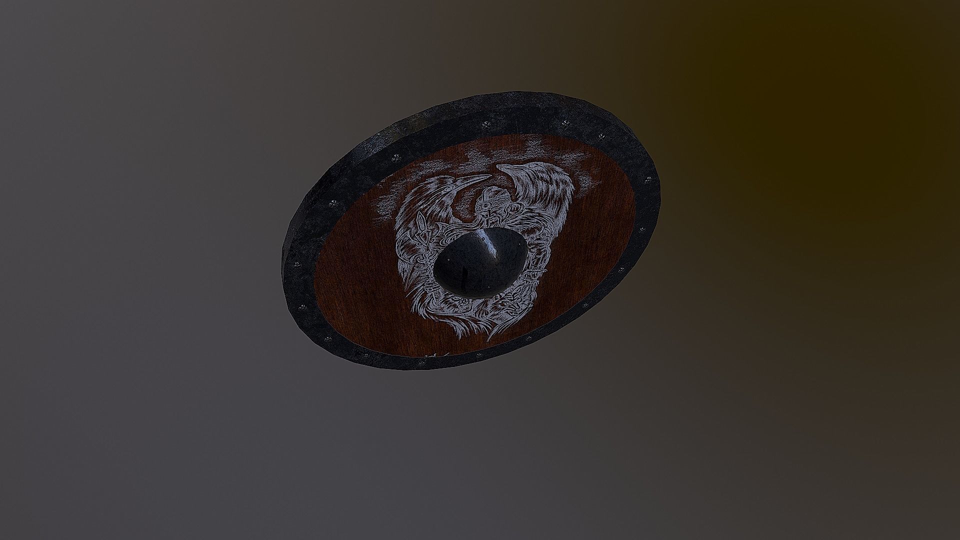 pagan shield 3D model | CGTrader