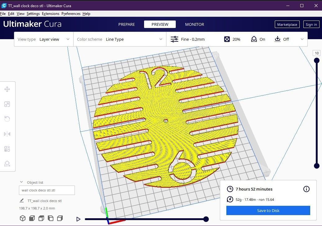 wall clock design 3D model 3D printable | CGTrader
