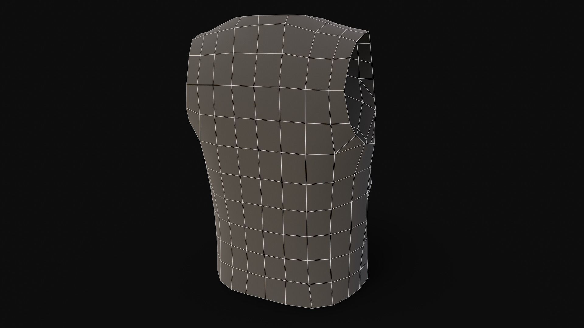 3D model leather vest VR / AR / low-poly | CGTrader