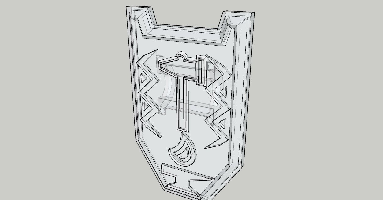 Seige Shield 3D model 3D printable | CGTrader