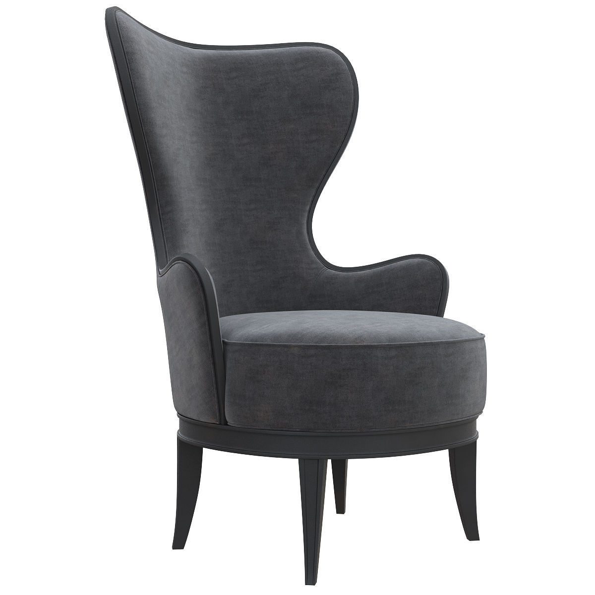 3D model The Chester Chair Charles Saunders 3d model VR / AR / low-poly ...