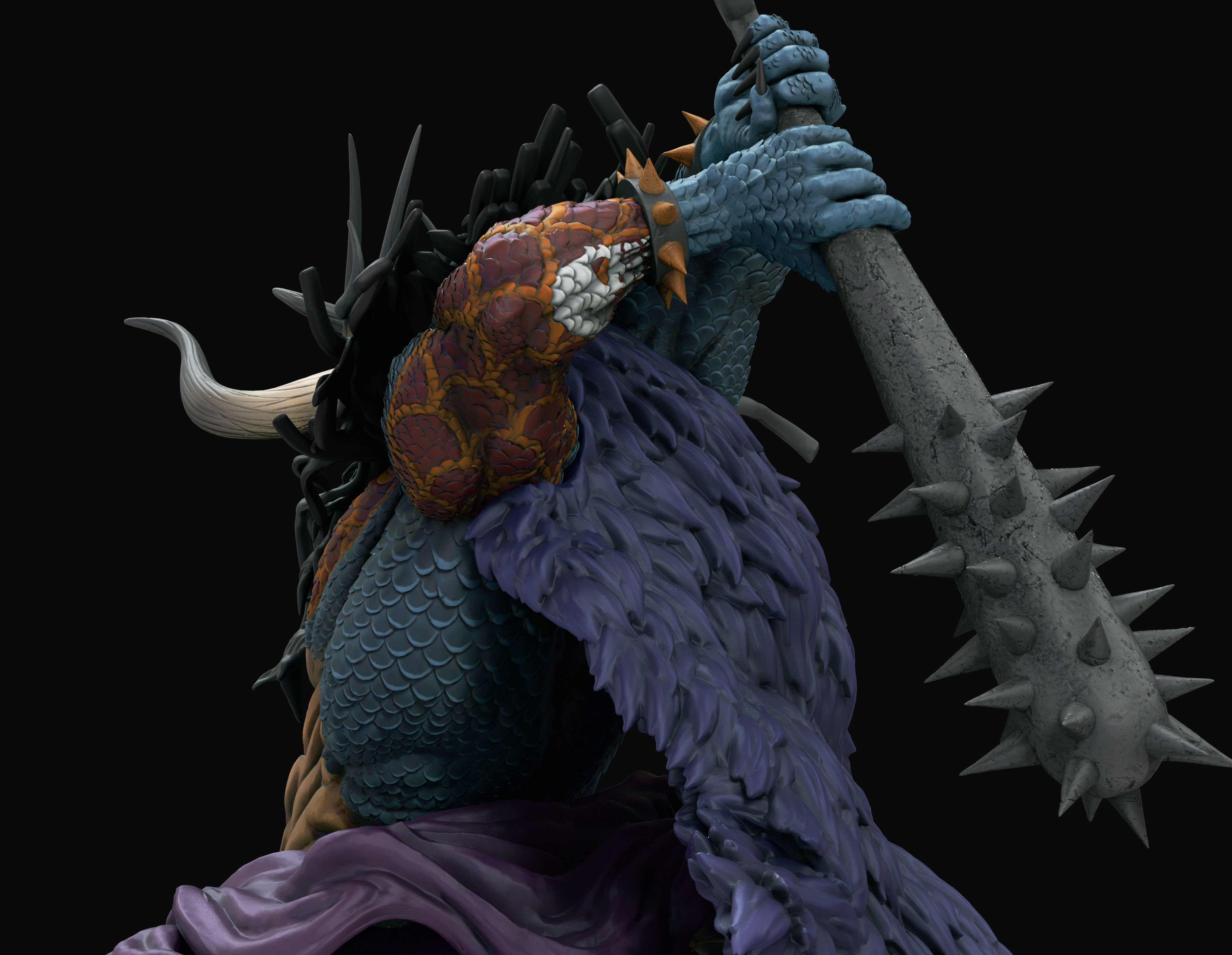KAIDO OF THE BEAST HYBRID FORM 3D model 3D printable | CGTrader