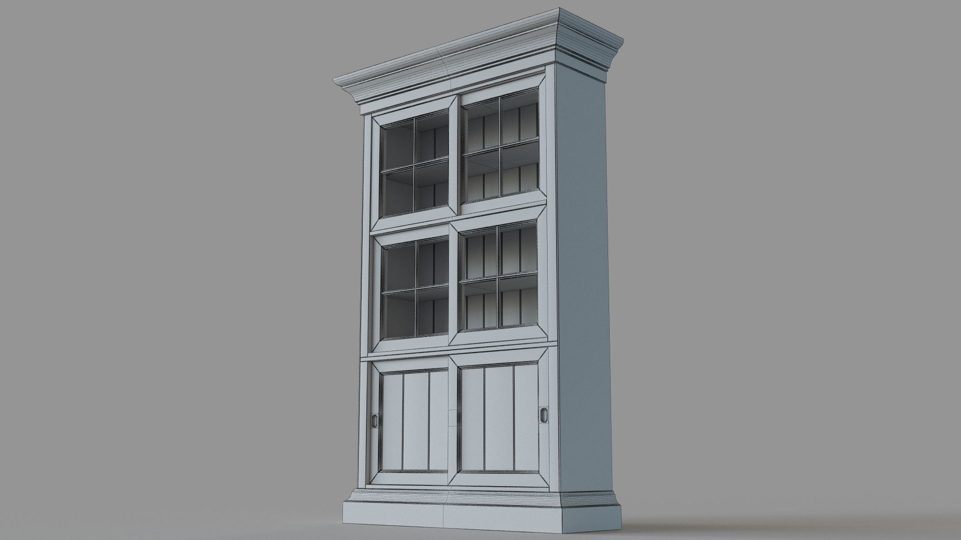 Modern Hutch 3D model | CGTrader