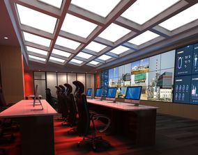 Control room 3D Models | CGTrader