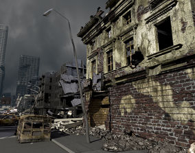 Destroyed city 3D Models | CGTrader