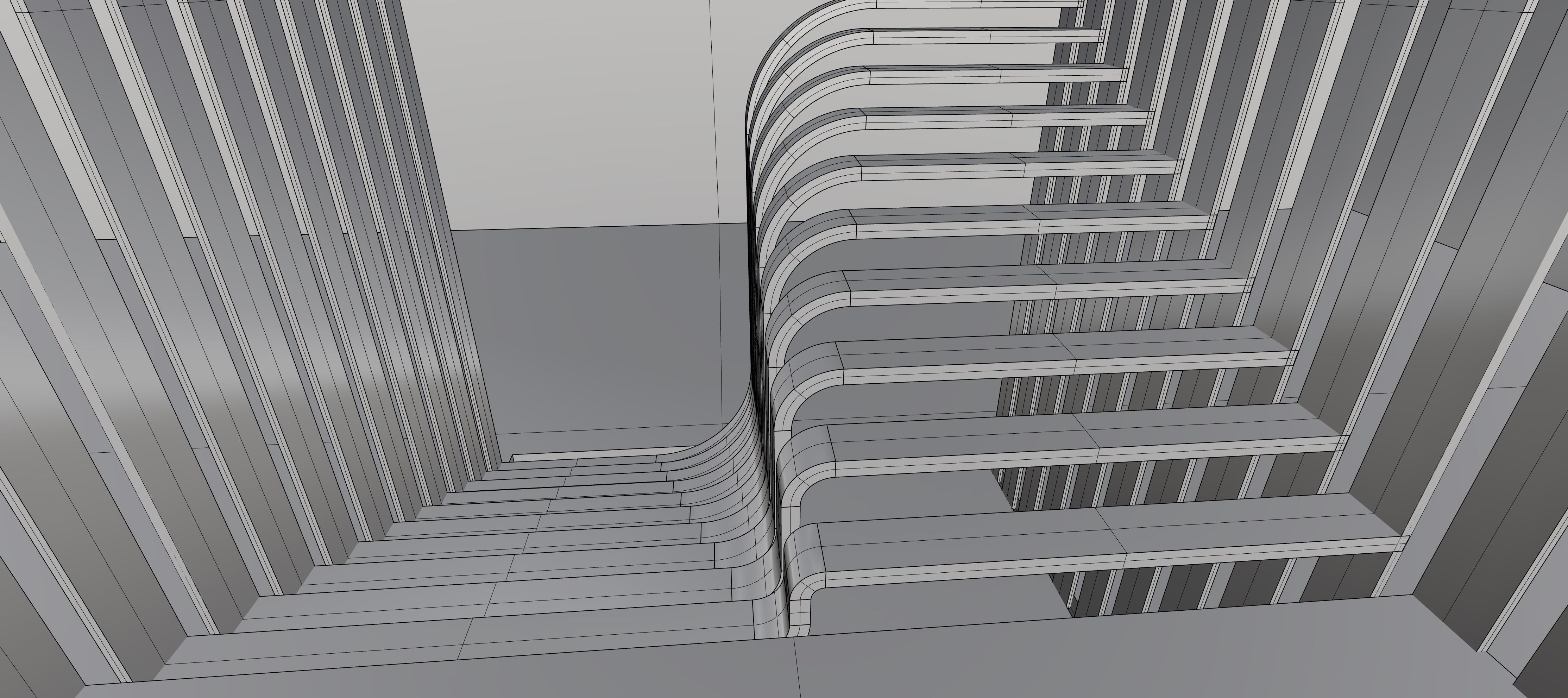 Parametric Stair 3D model | CGTrader