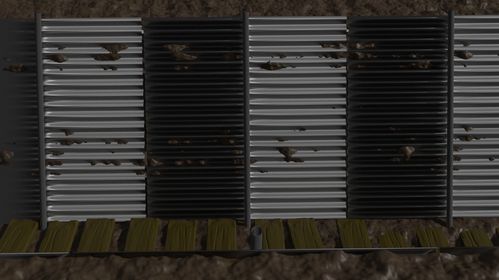 Trench section 3D model | CGTrader