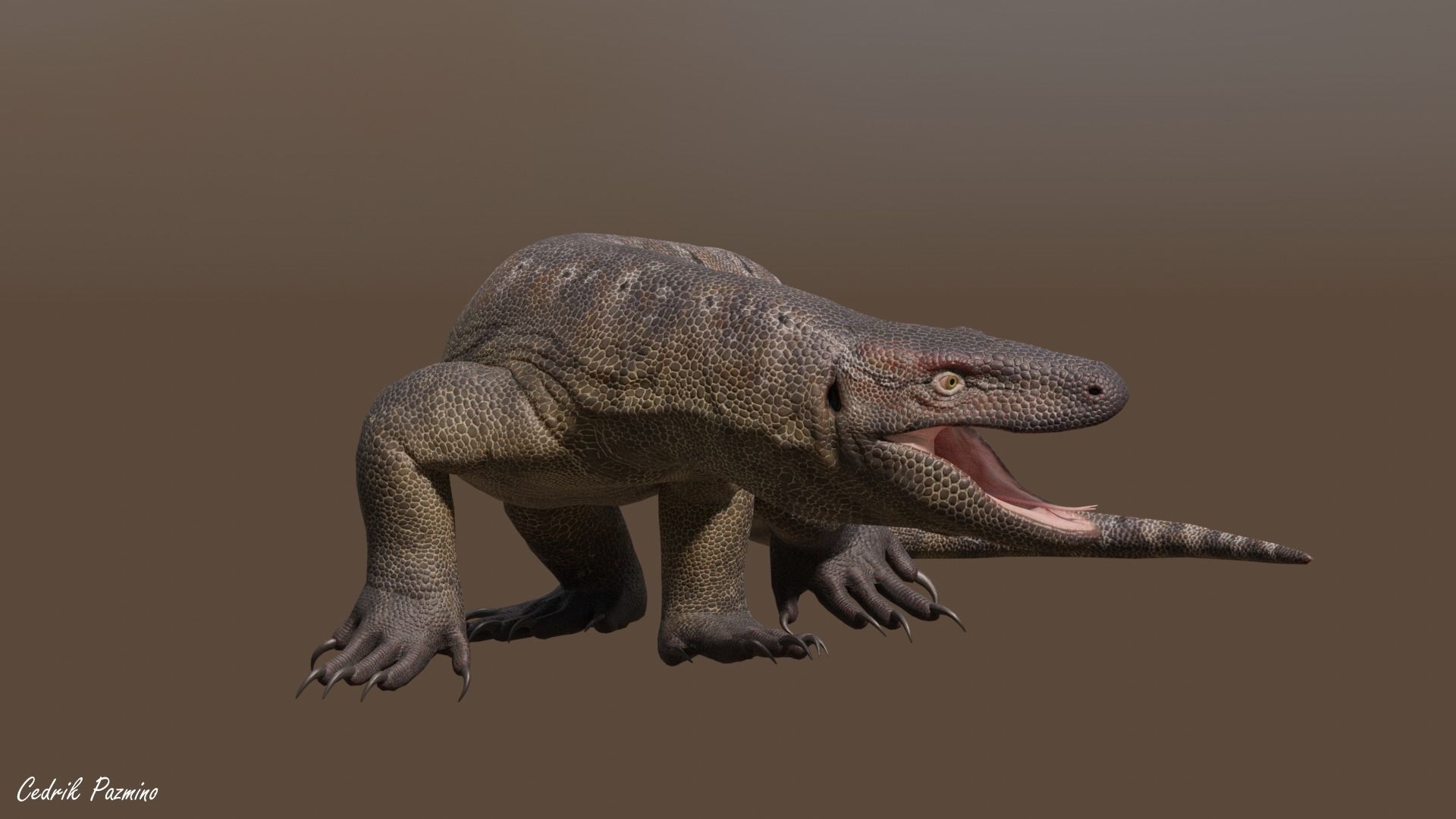 3D model Megalania VR / AR / low-poly | CGTrader