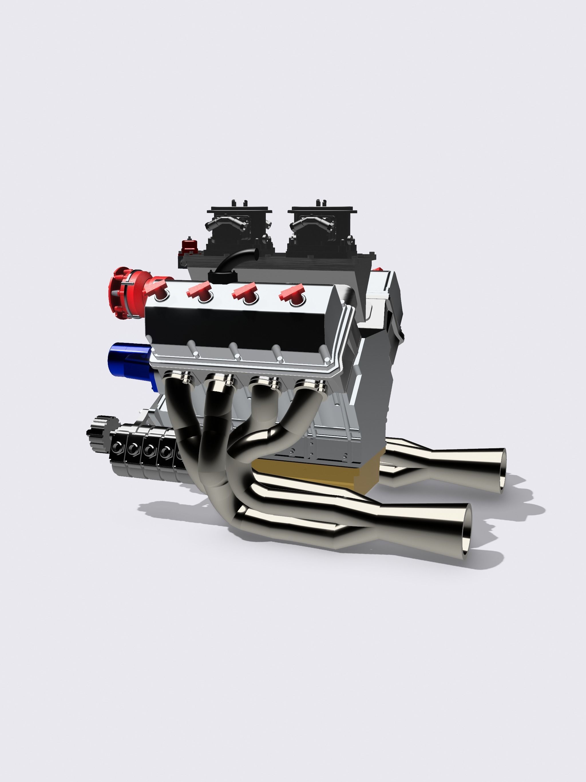 PRO STOCK HEMI COMPLETE HIGH DETAIL 3D PRINT MODEL 3D model 3D ...