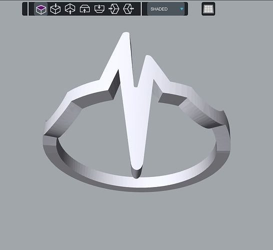 Pulse Ring free 3D model 3D printable | CGTrader