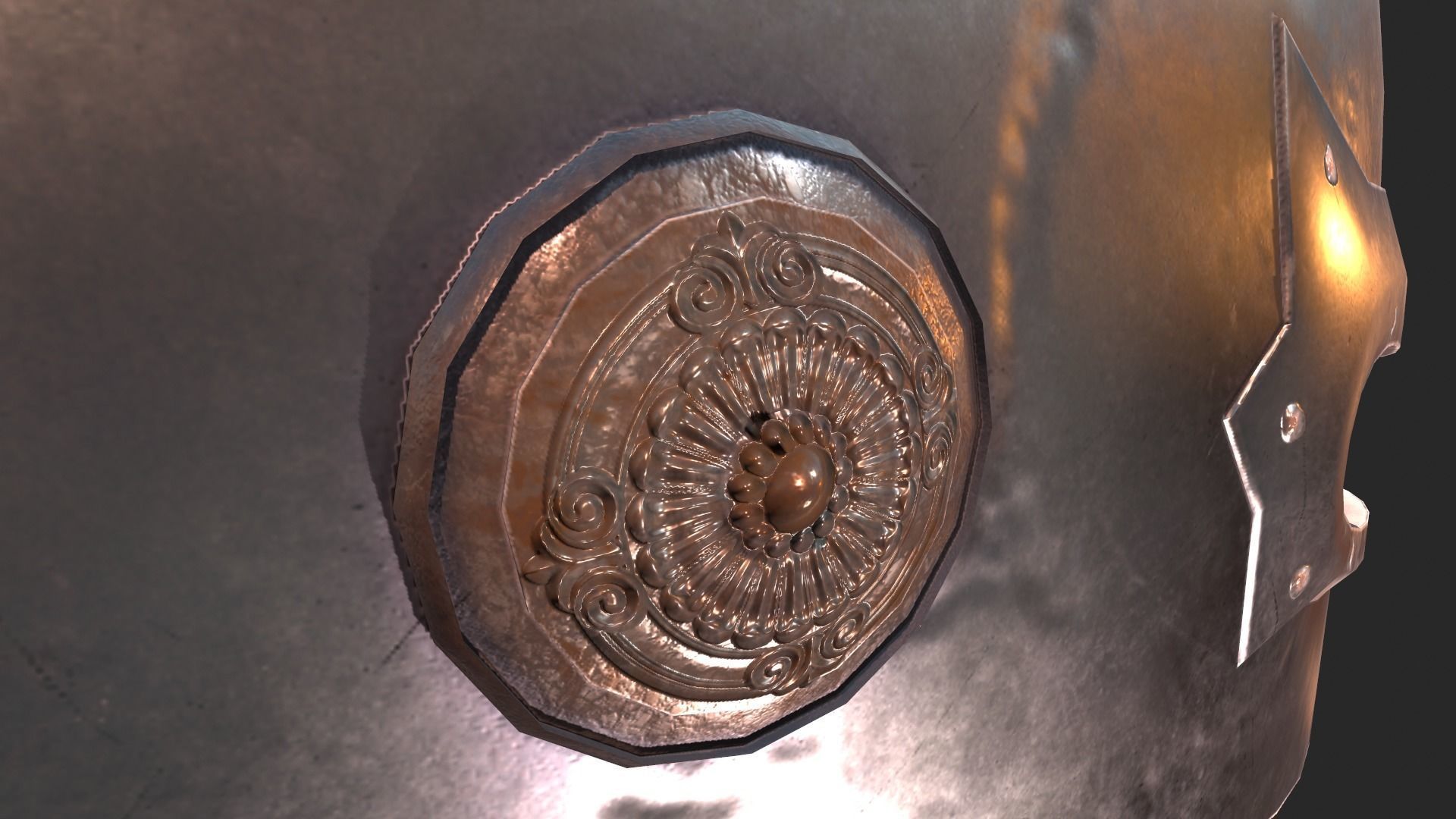 3D model medieval cop helmet VR / AR / low-poly | CGTrader