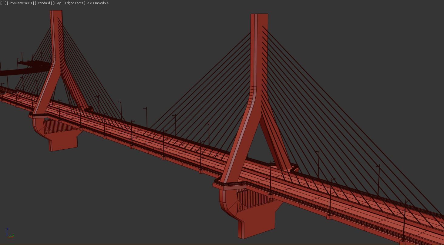 Nile Bridge 3D model | CGTrader