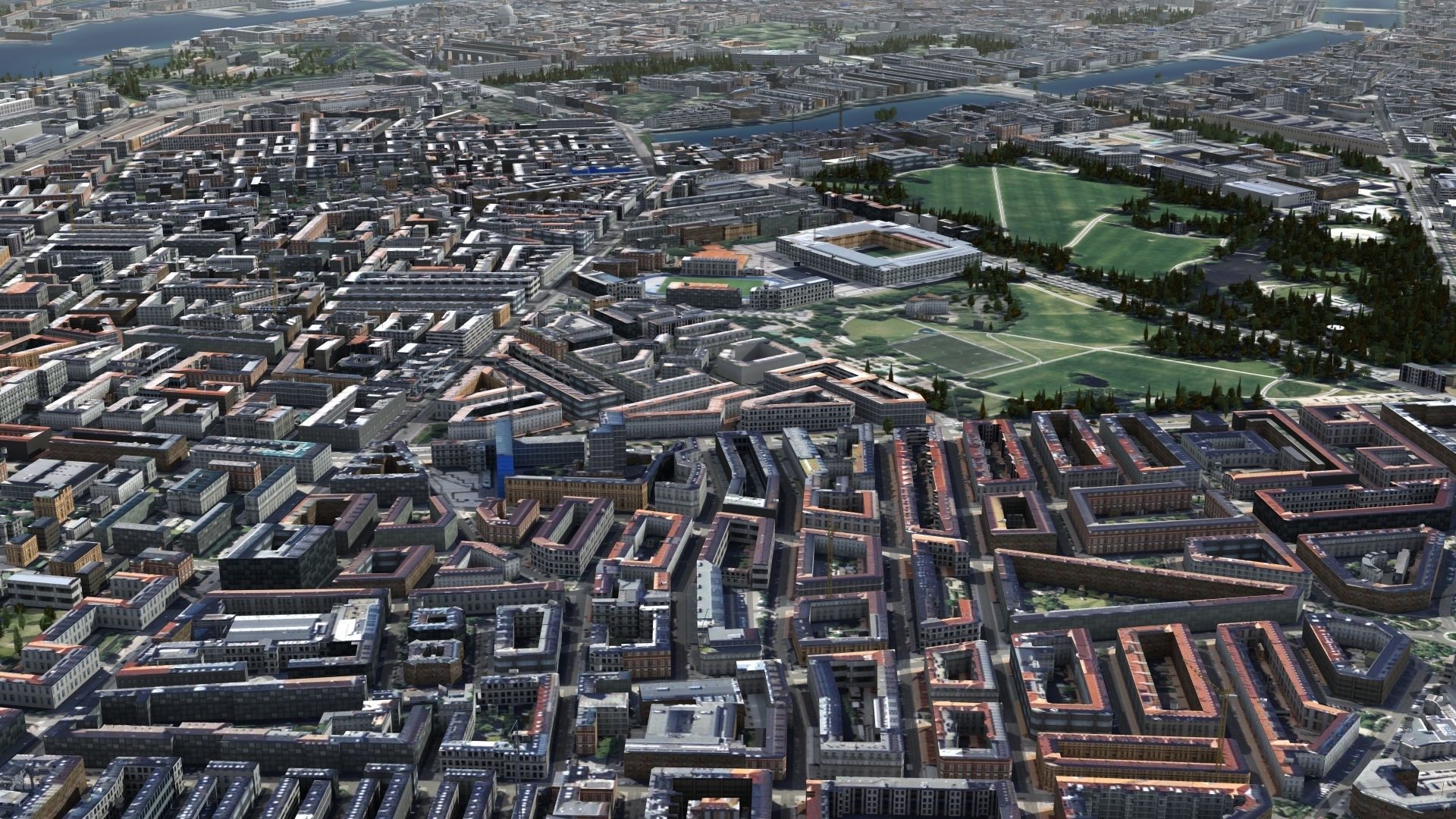 3D model Copenhagen Denmark VR / AR / low-poly | CGTrader