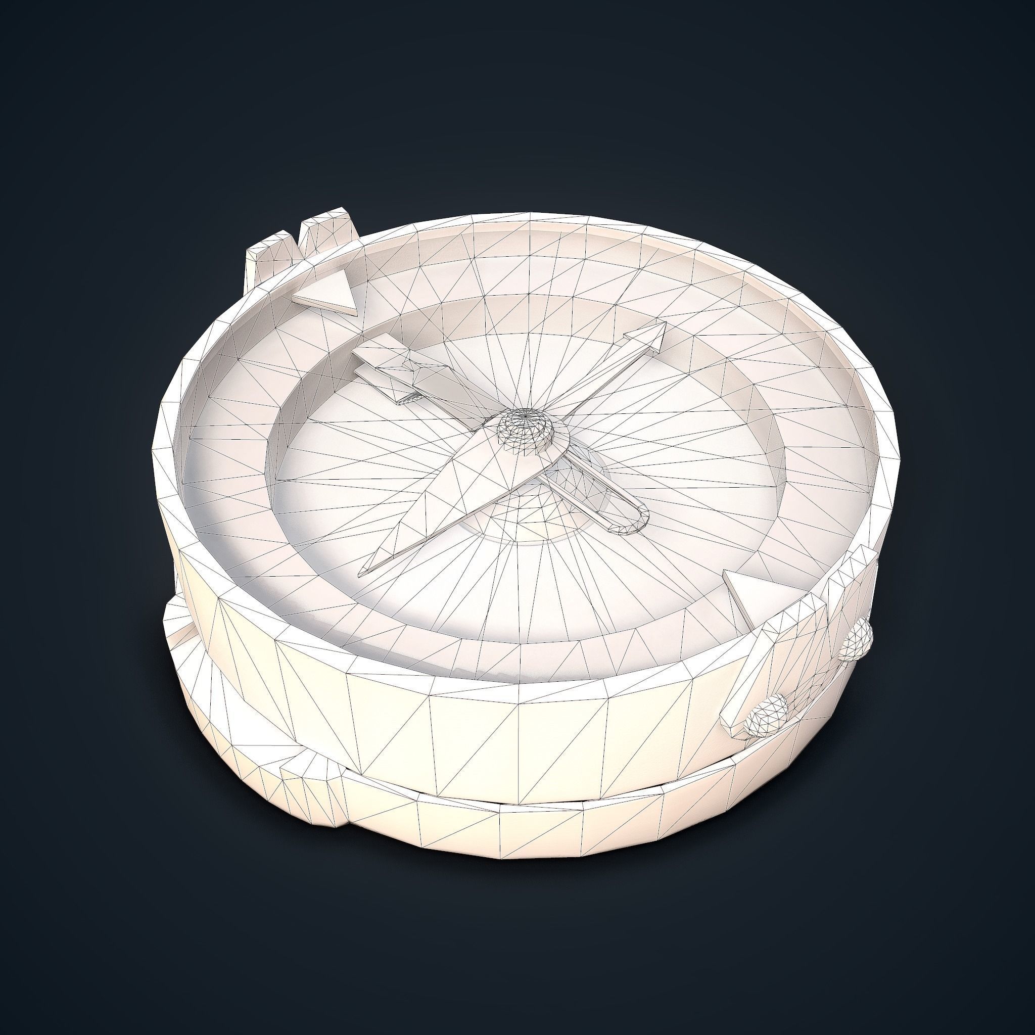 3D model Compass VR / AR / low-poly | CGTrader