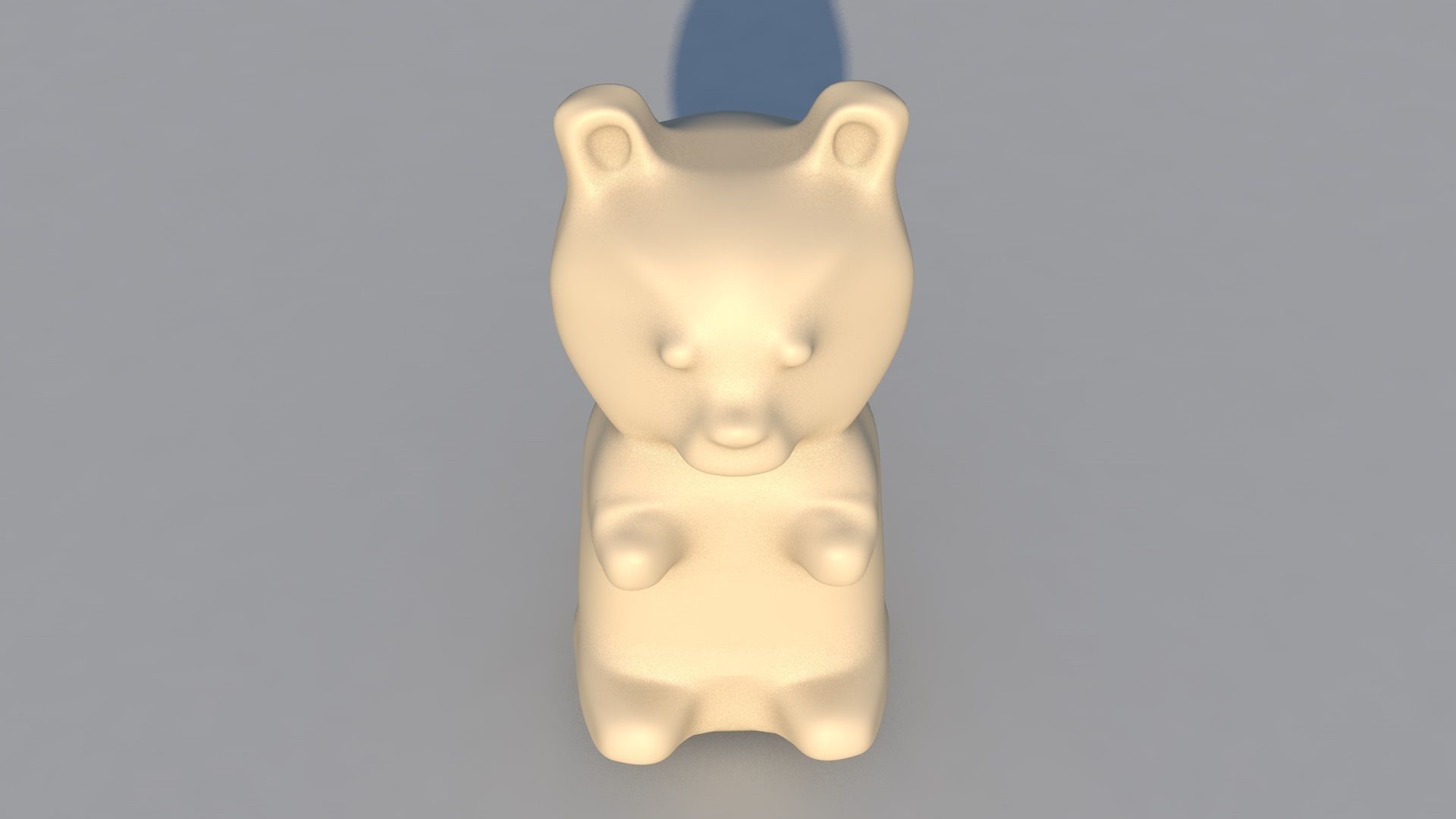 Gummy bear free 3D model | CGTrader