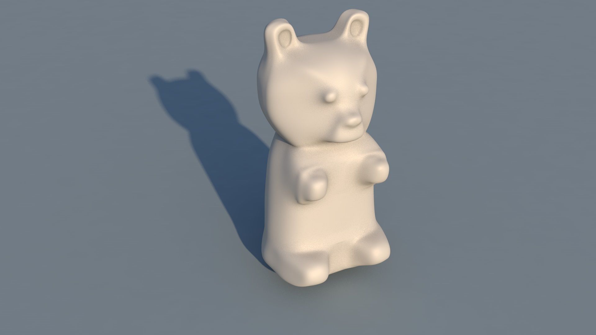 Gummy bear free 3D model | CGTrader