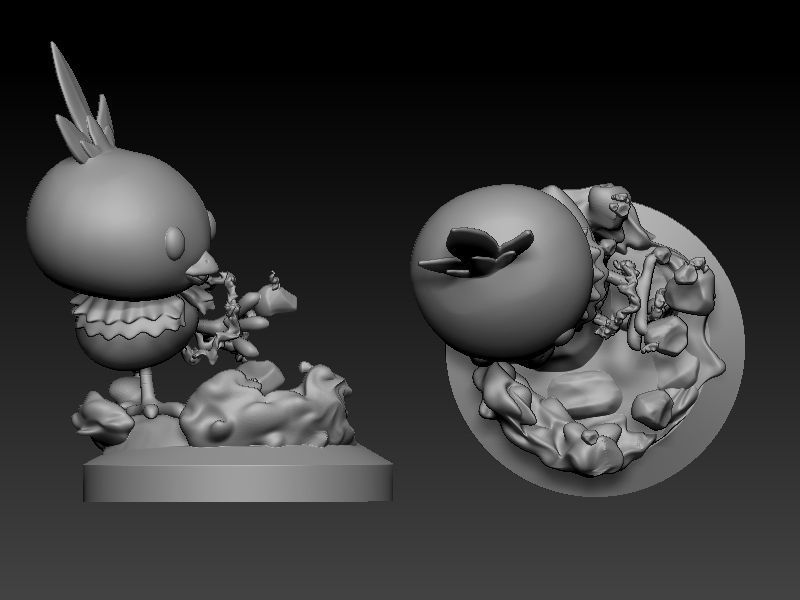Pokemon Torchic 3D model 3D printable | CGTrader
