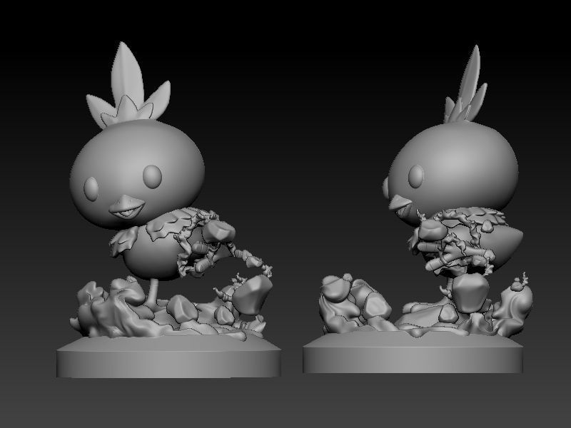 Pokemon Torchic 3D model 3D printable | CGTrader