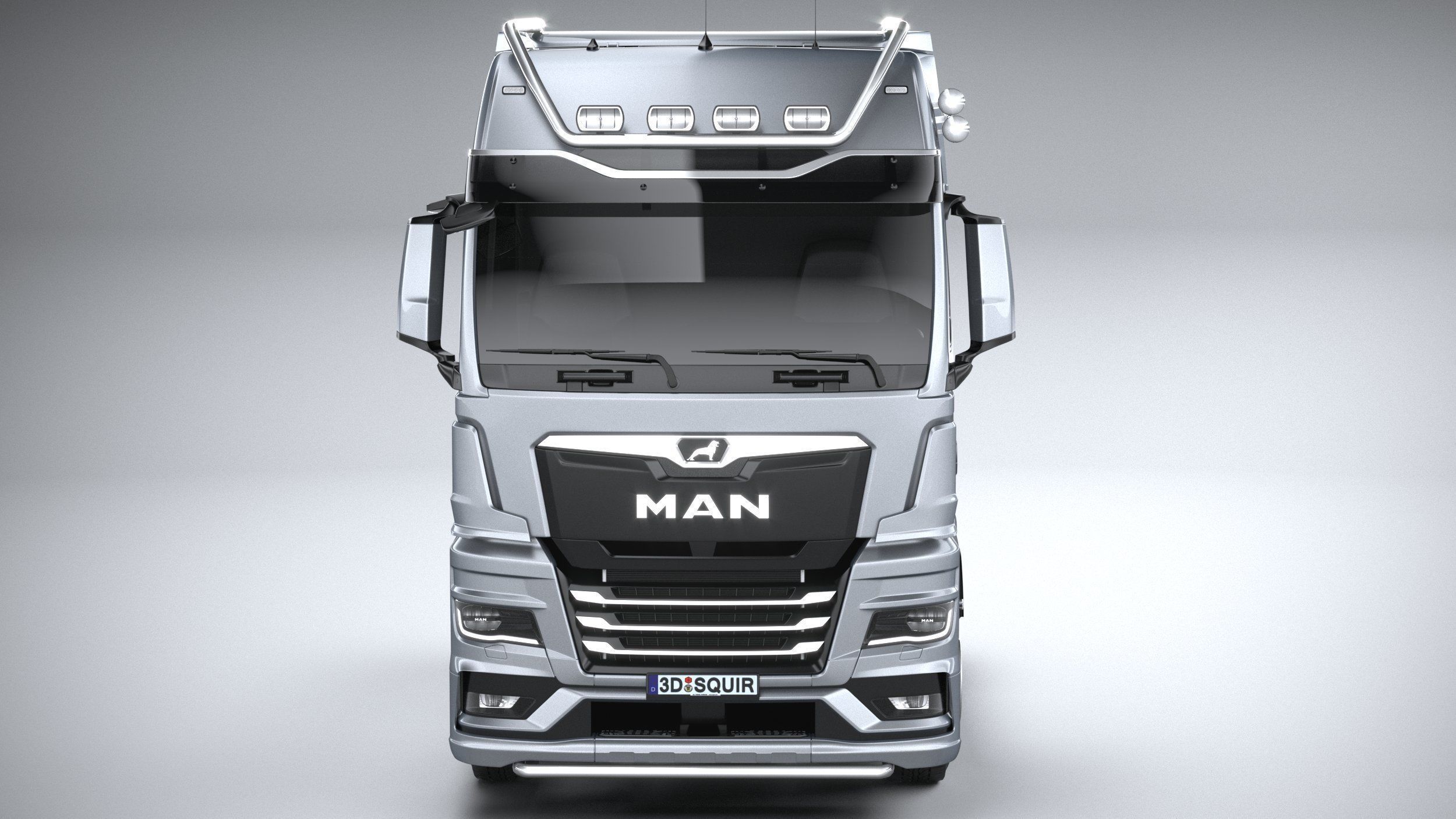 Man TGX 2021 3D model | CGTrader