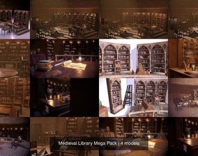 Library 3D Models | CGTrader