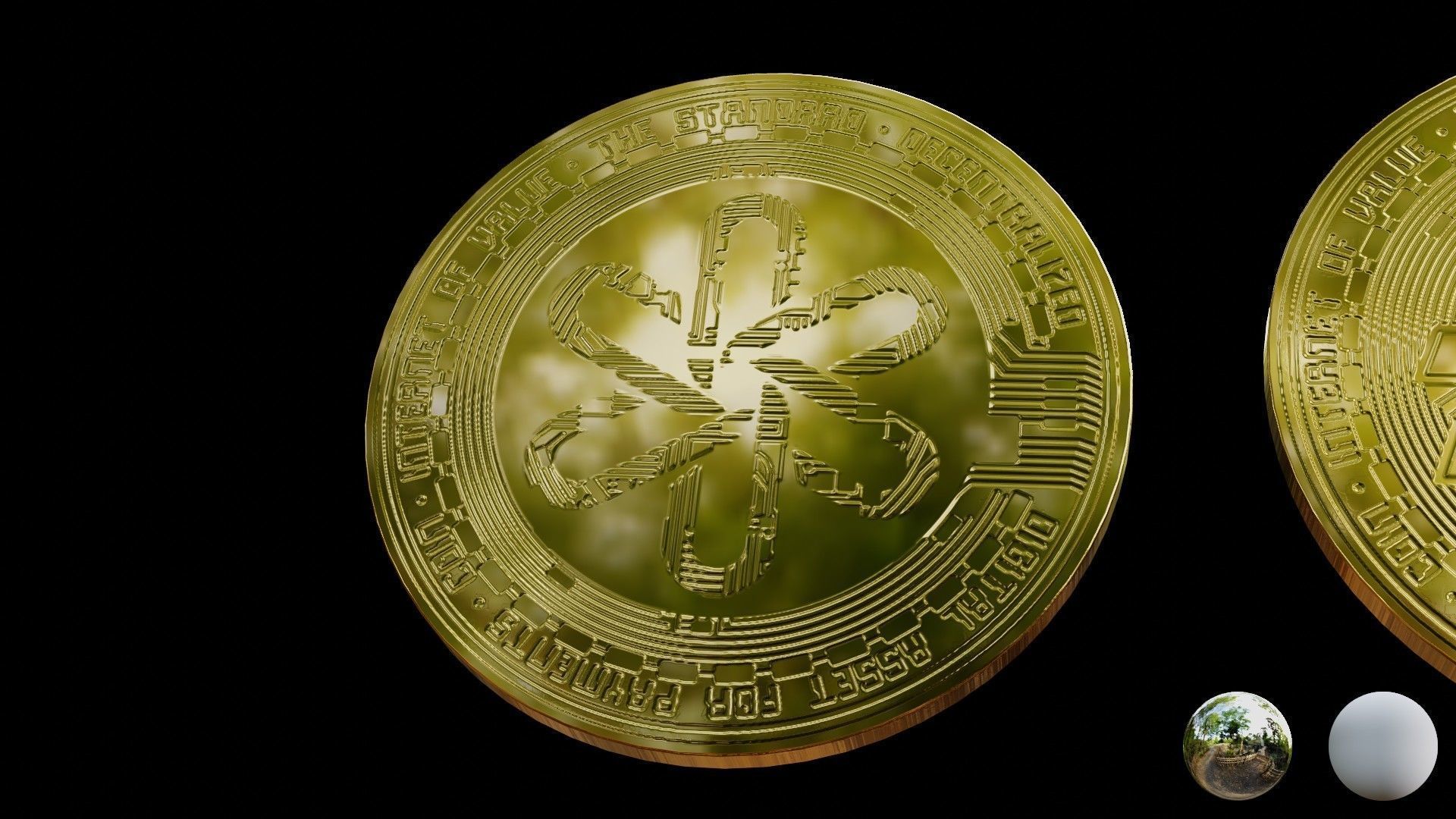 Texture Crypto Coins Pack 2 VR / AR / low-poly | CGTrader