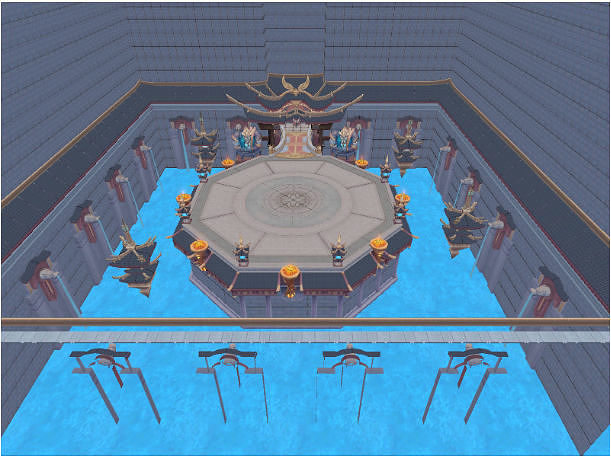 Model Scene Fighting Stage 3D model | CGTrader