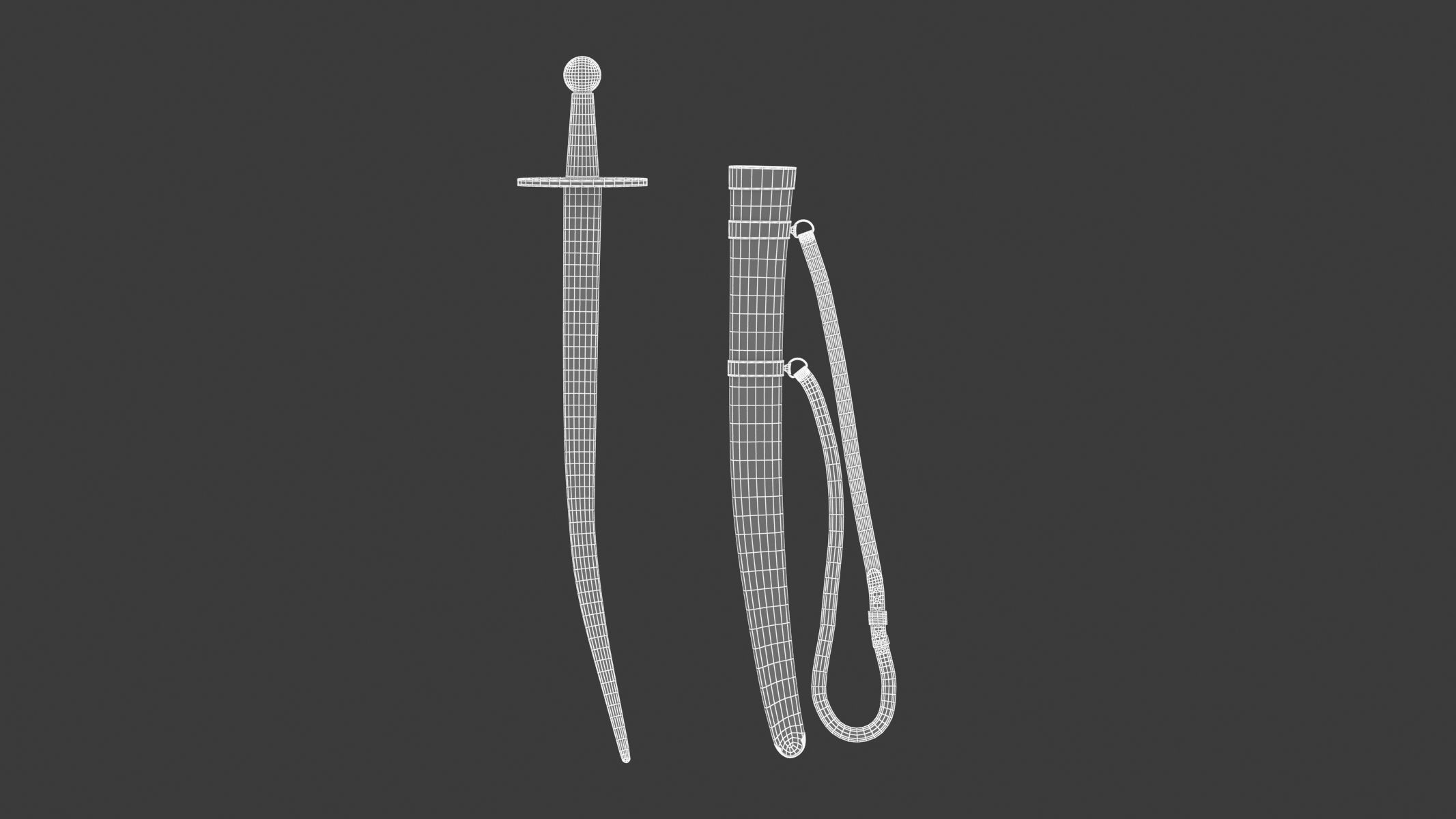 3D model Paramerion Sword VR / AR / low-poly | CGTrader