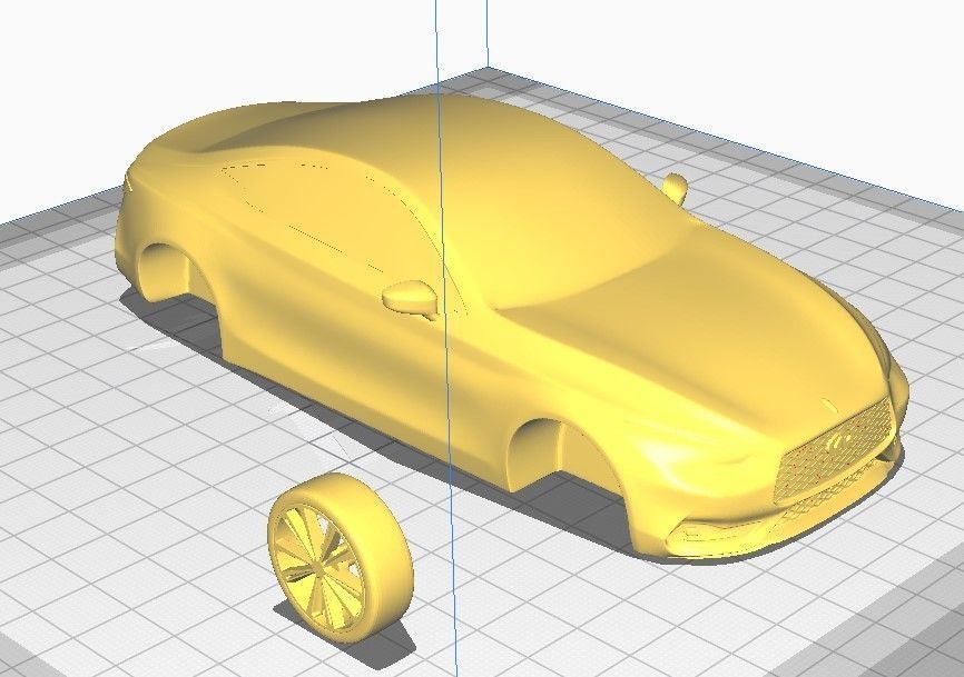 3D printable solid car 3D model 3D printable | CGTrader