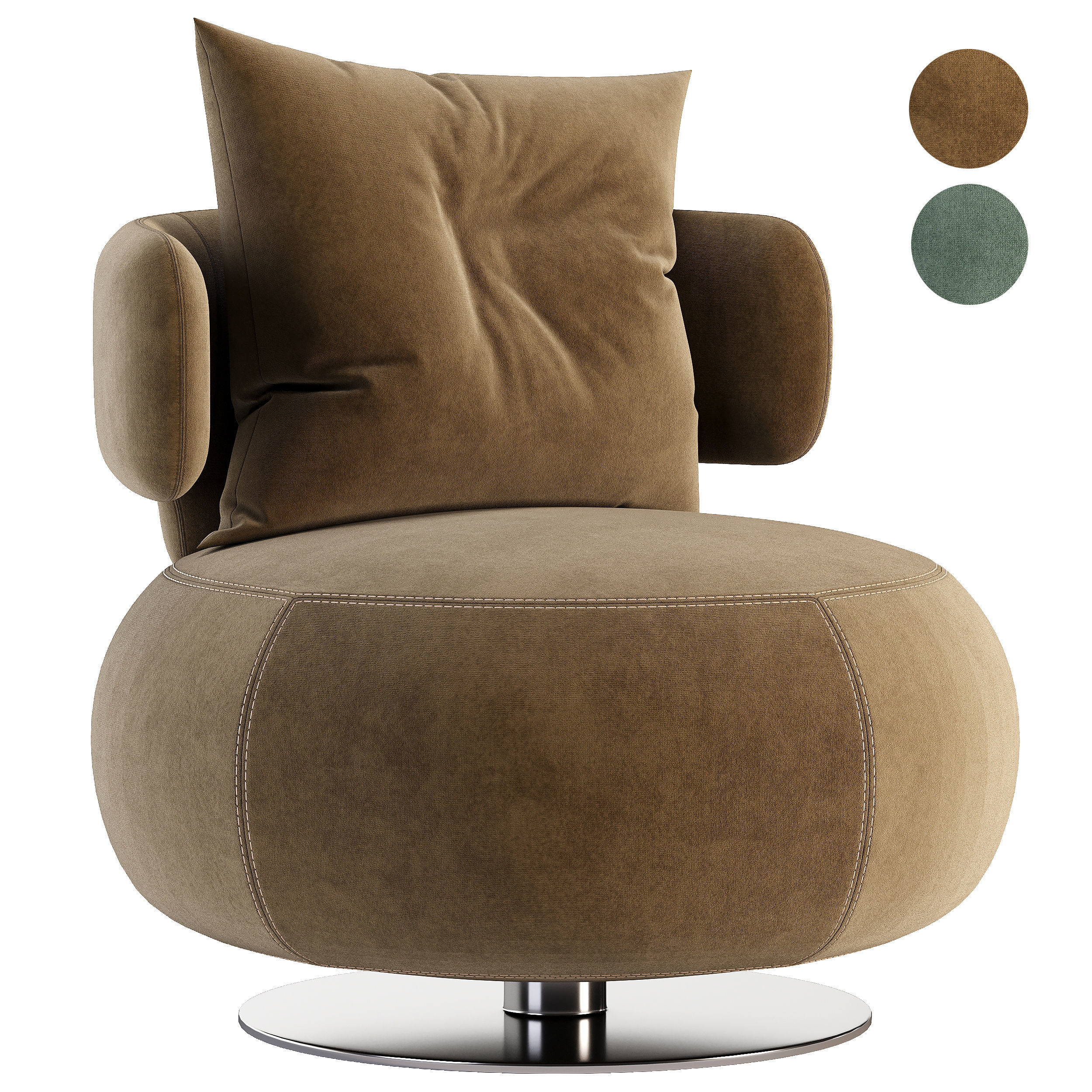 3D model Roche Bobois Chair VR / AR / low-poly | CGTrader