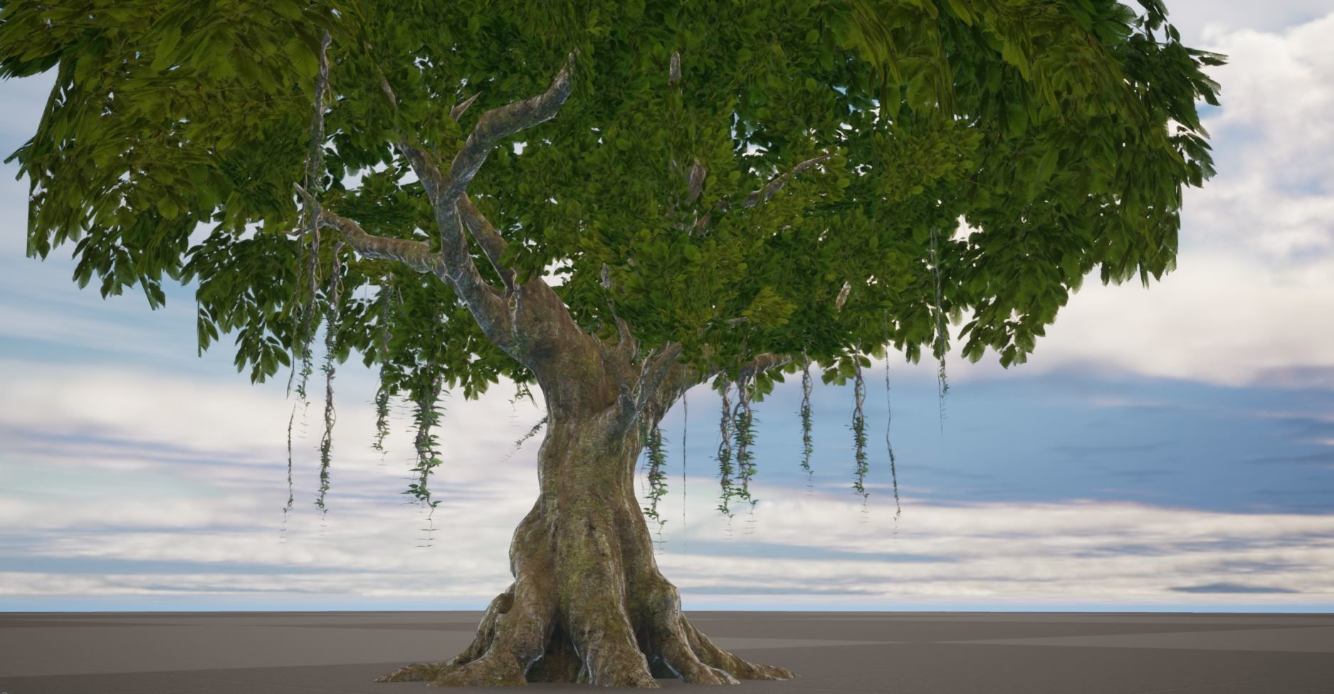 3d Fantasy Big World tree 3D model | CGTrader