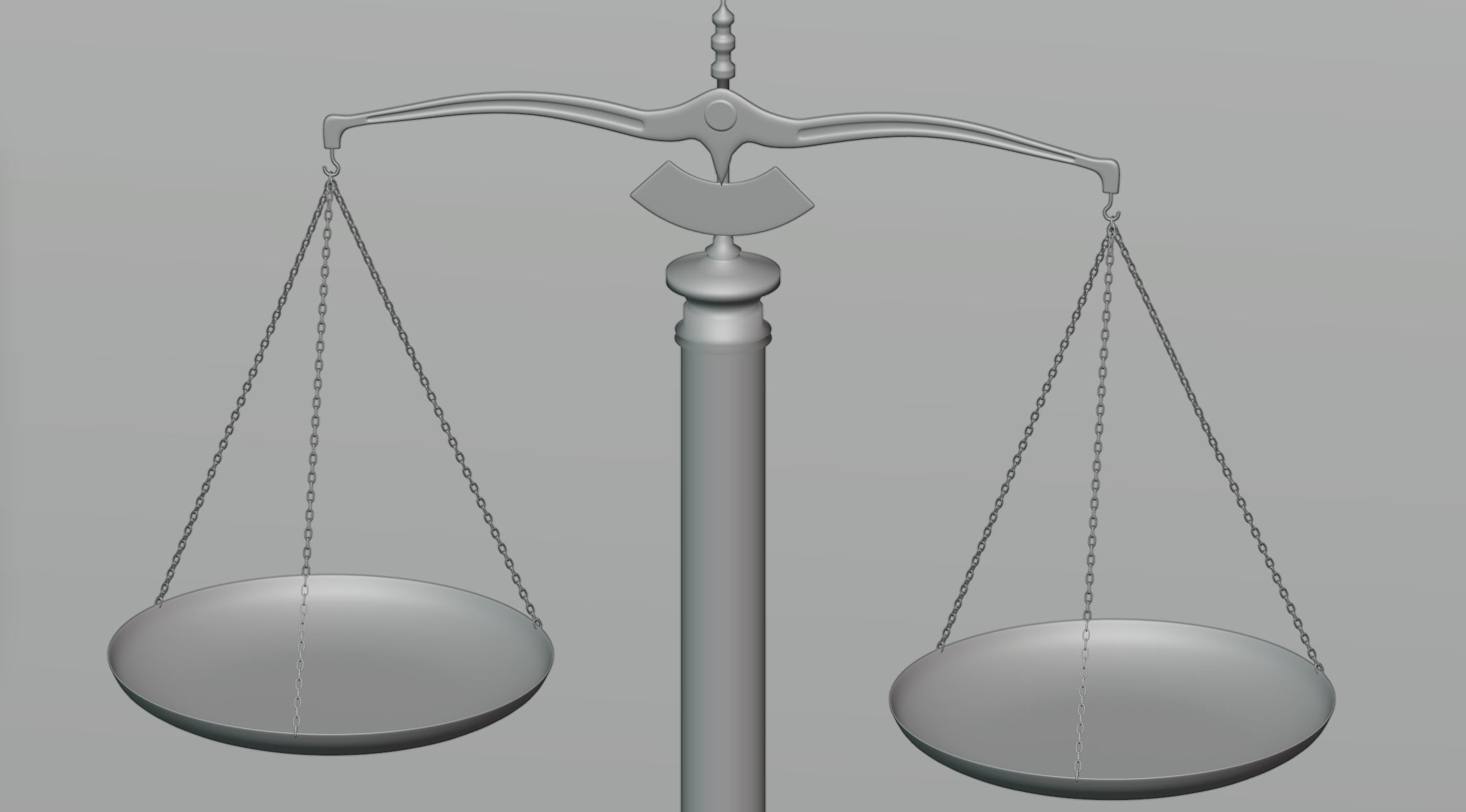 Scales with plates 3D model | CGTrader