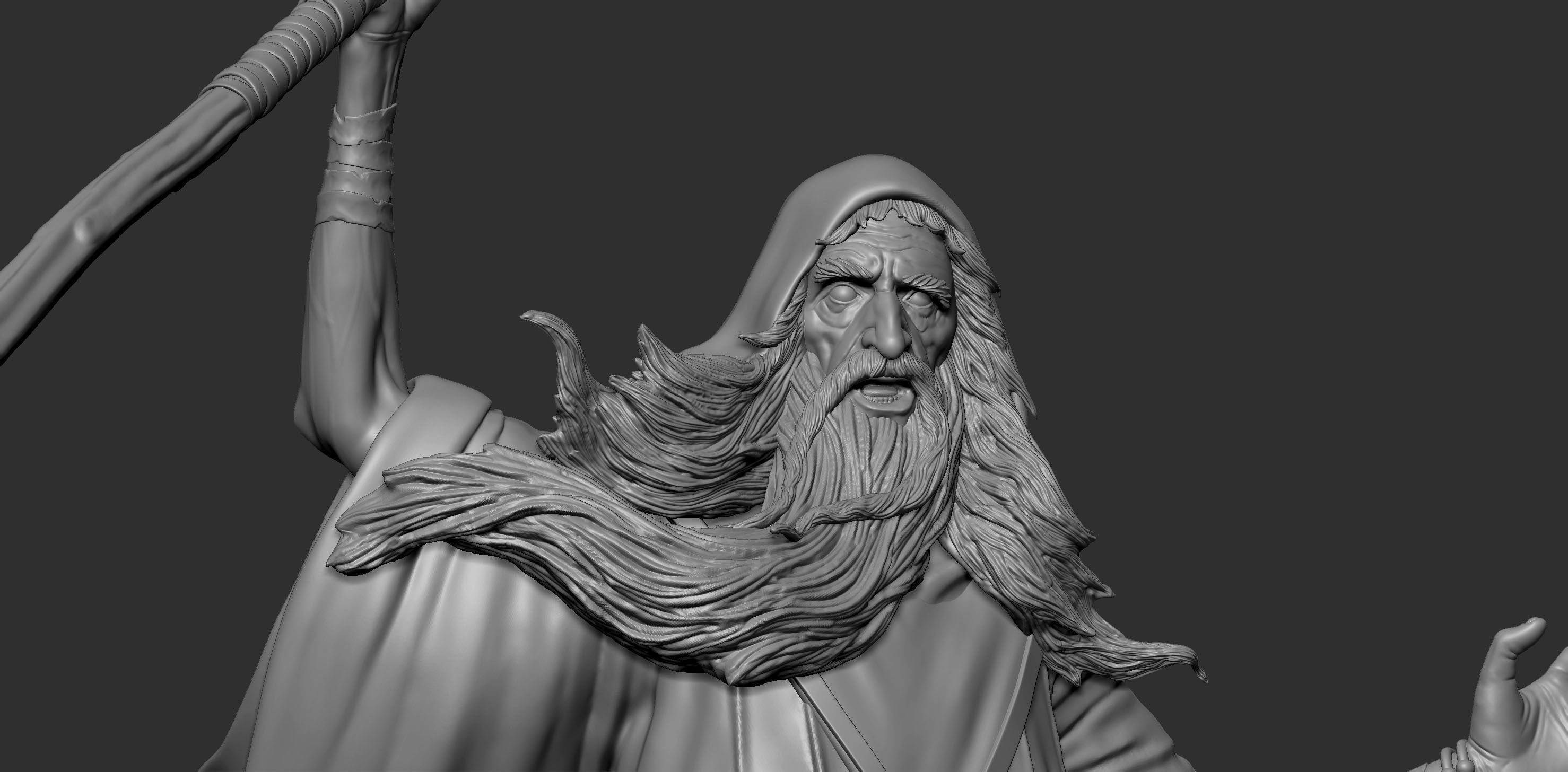 Wizard free 3D model 3D printable | CGTrader