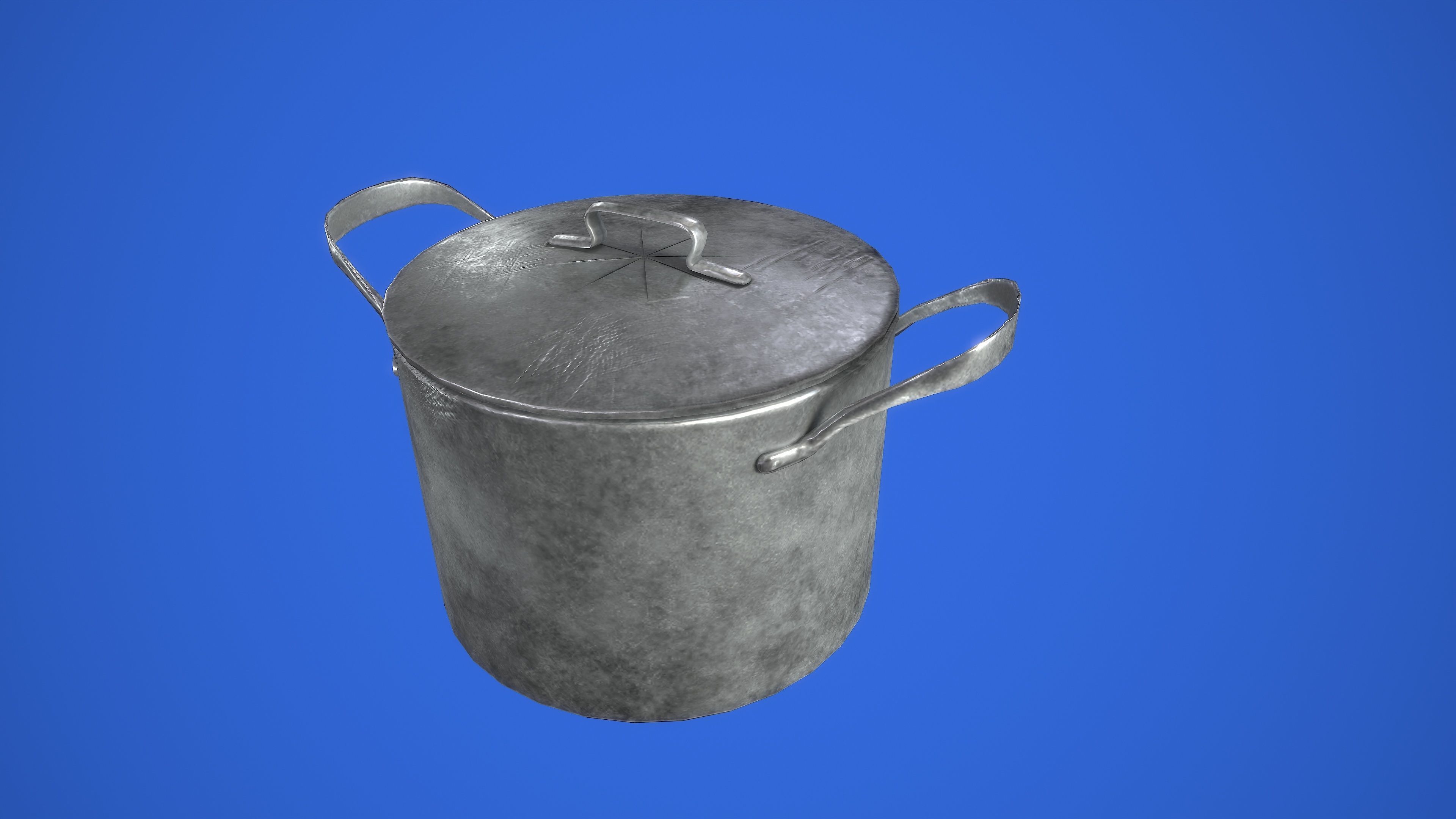 3D model Kitchen Pans Collection - 1 VR / AR / low-poly | CGTrader