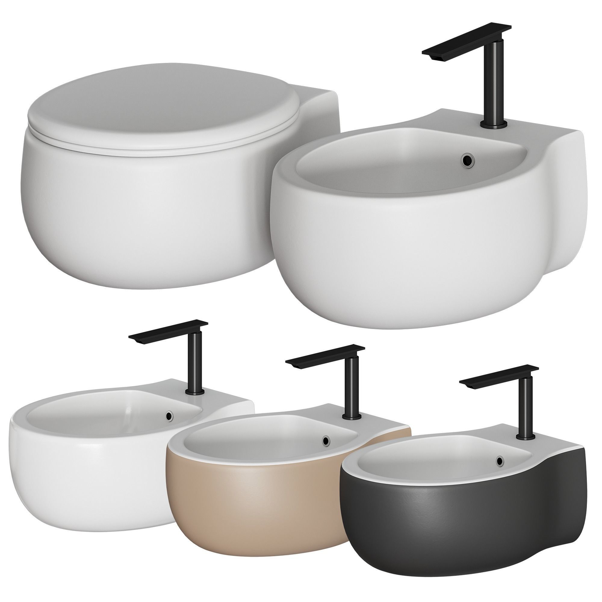 Agape PEAR 2 WC 3D model | CGTrader