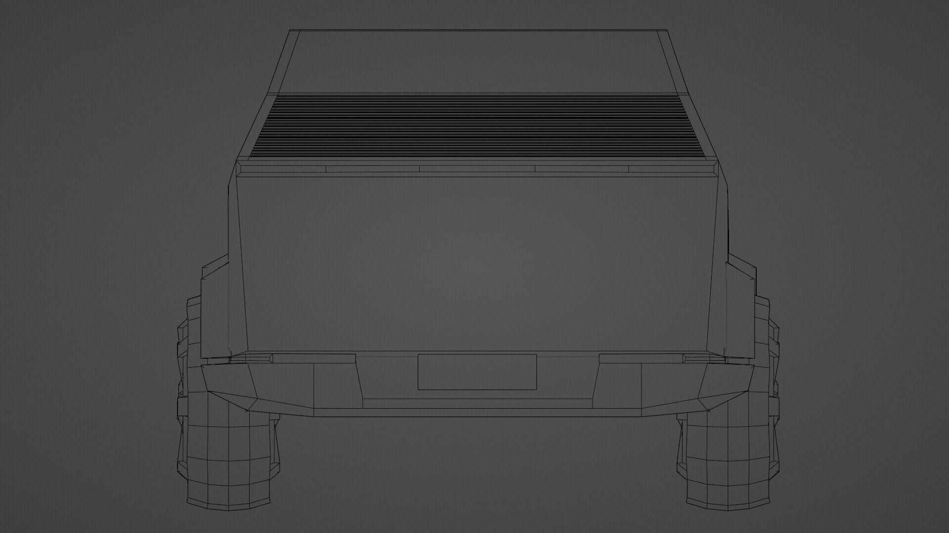 3D model Tesla Cybertruck VR / AR / low-poly | CGTrader