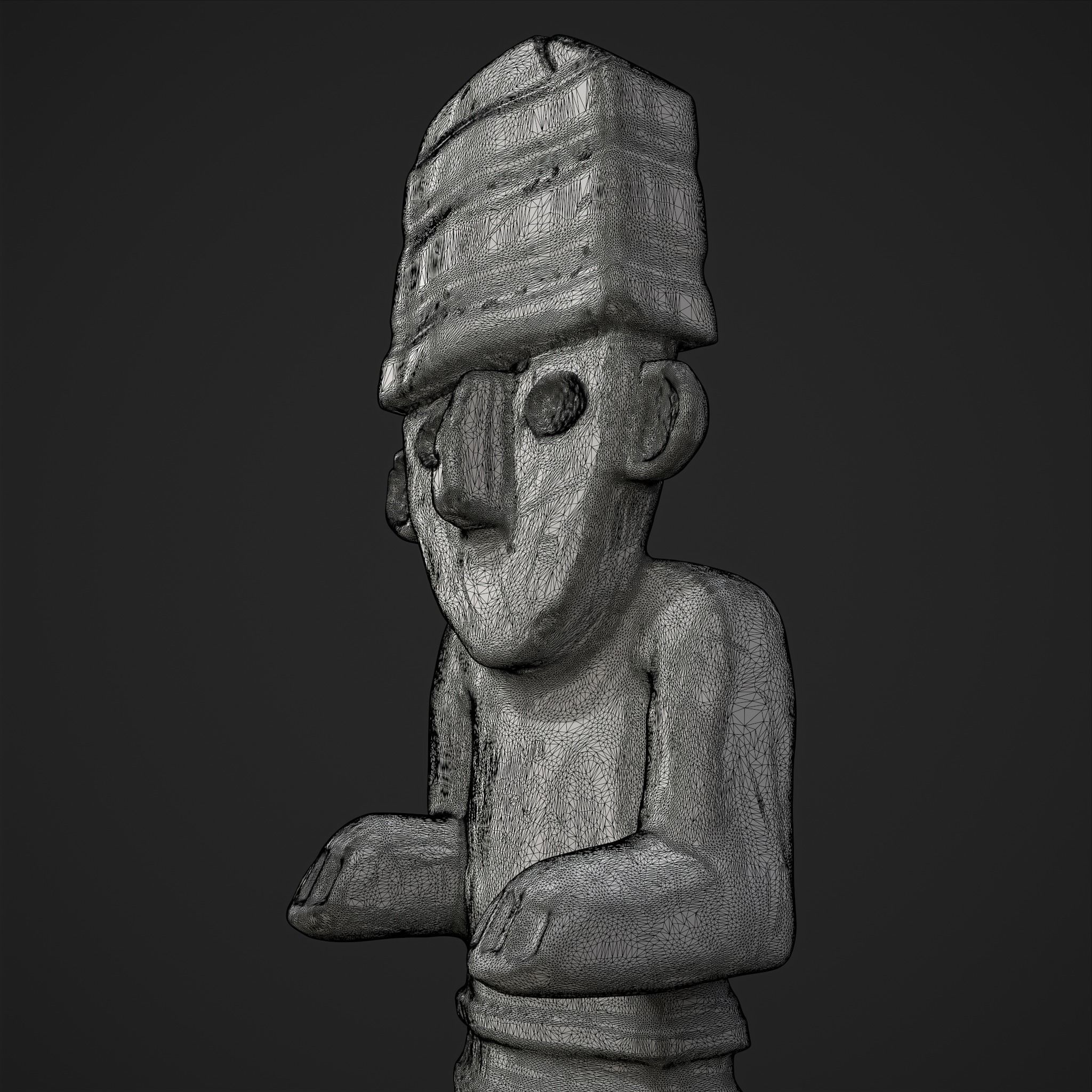 Ancient Figure 3D Print 3D model 3D printable | CGTrader
