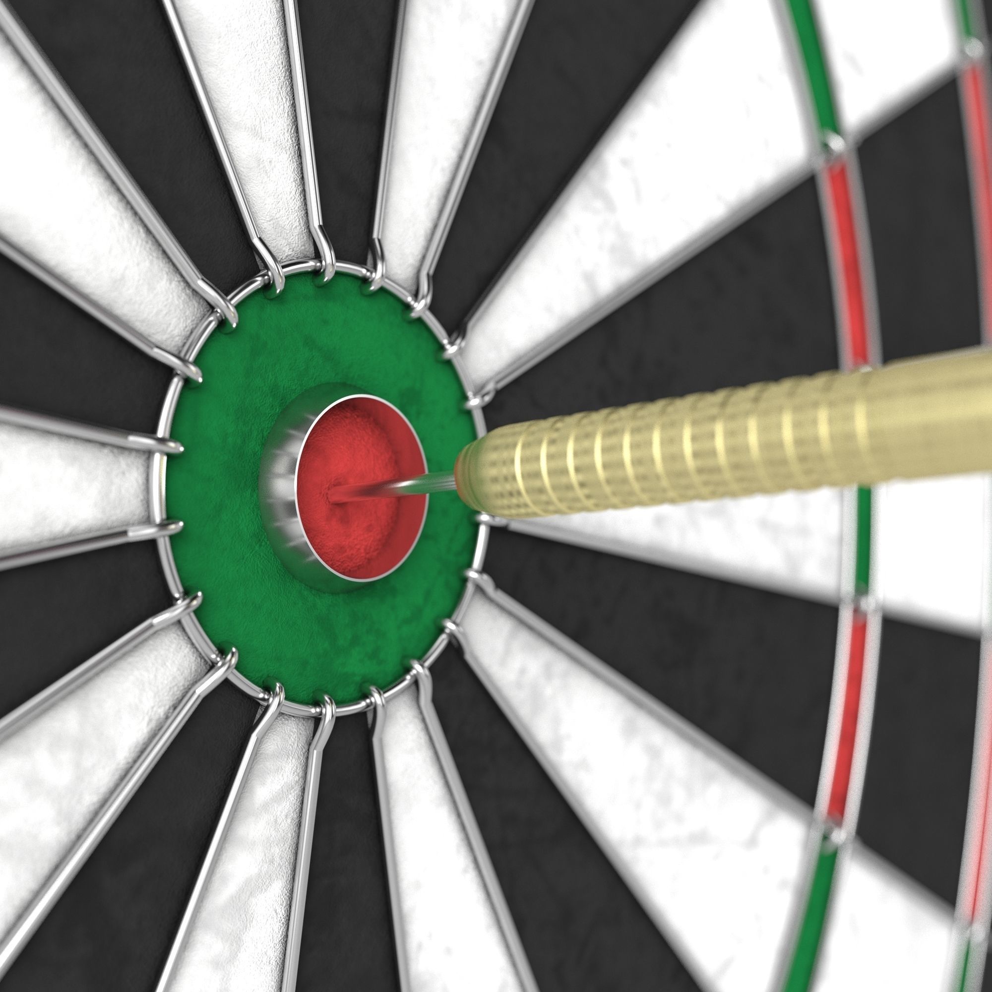 Darts target game 3D model | CGTrader